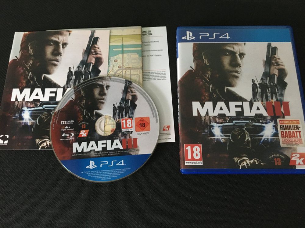Mafia 3 + Map für PS4 | Kaufen auf Ricardo