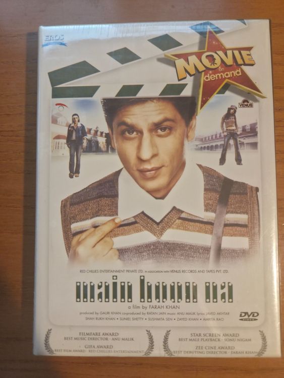 Main Hoon Na | Shah Rukh Khan | Bollywood DVD | OVP Neu 🇮🇳 (Neu und ...