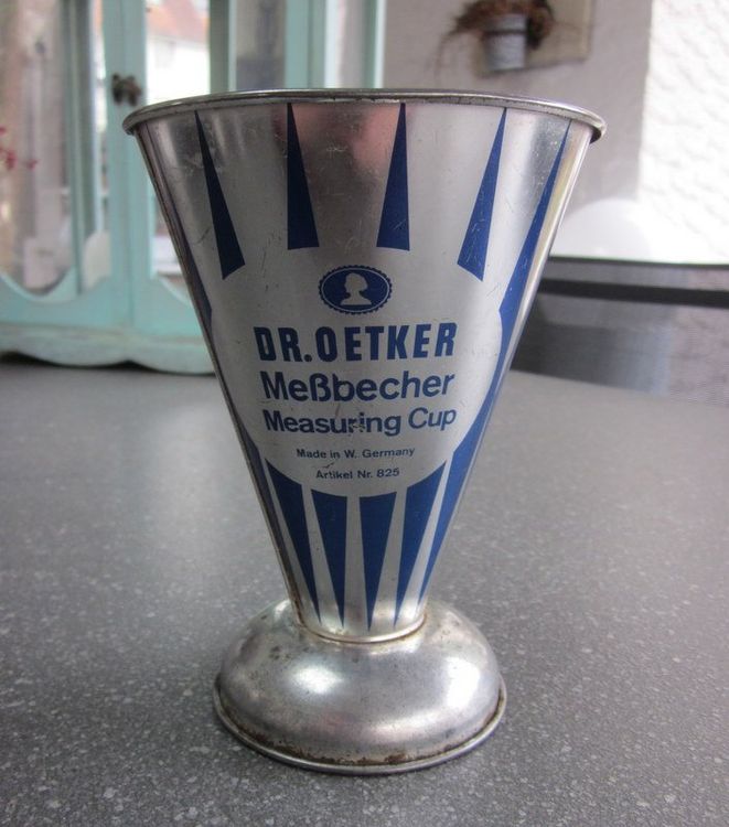 Mid Century DR. OETKER Messbecher Measuring Cup Nr. 825 (Gebraucht) in ...