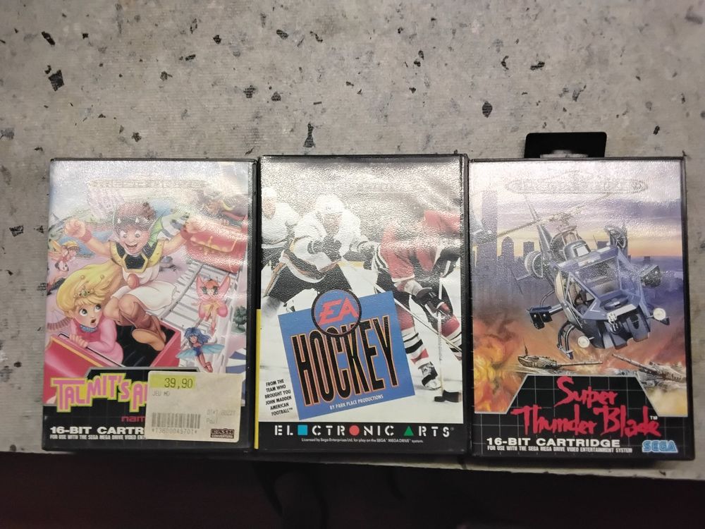 Sega Mega Drive 3 Spiele (Gebraucht) in Lyss für CHF 49 – mit Lieferung auf Ricardo kaufen