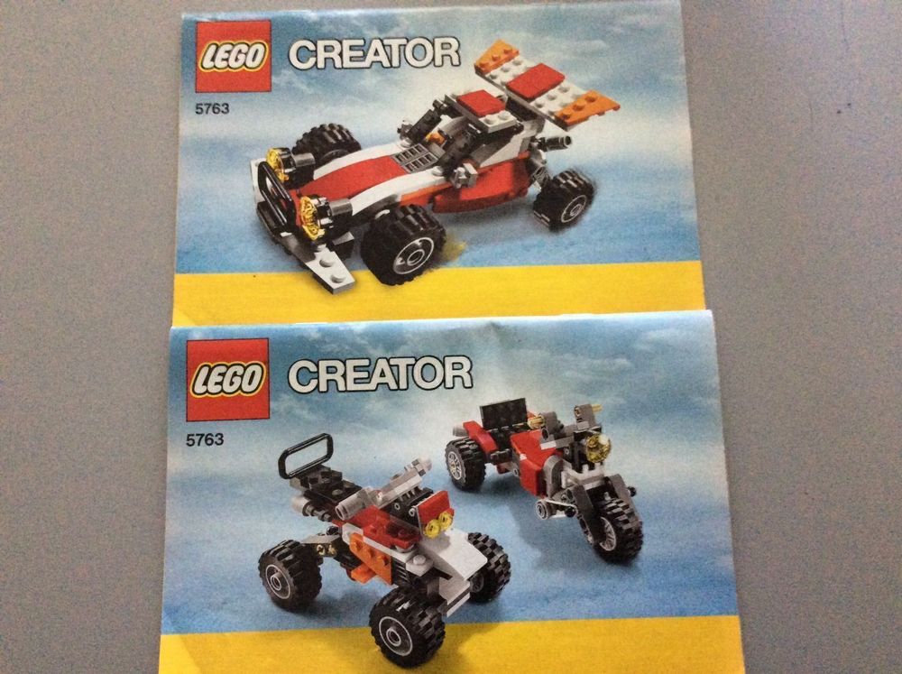 Lego Creator Nr 5763, drei Fahrzeuge (Gebraucht) in Uetendorf für CHF ...