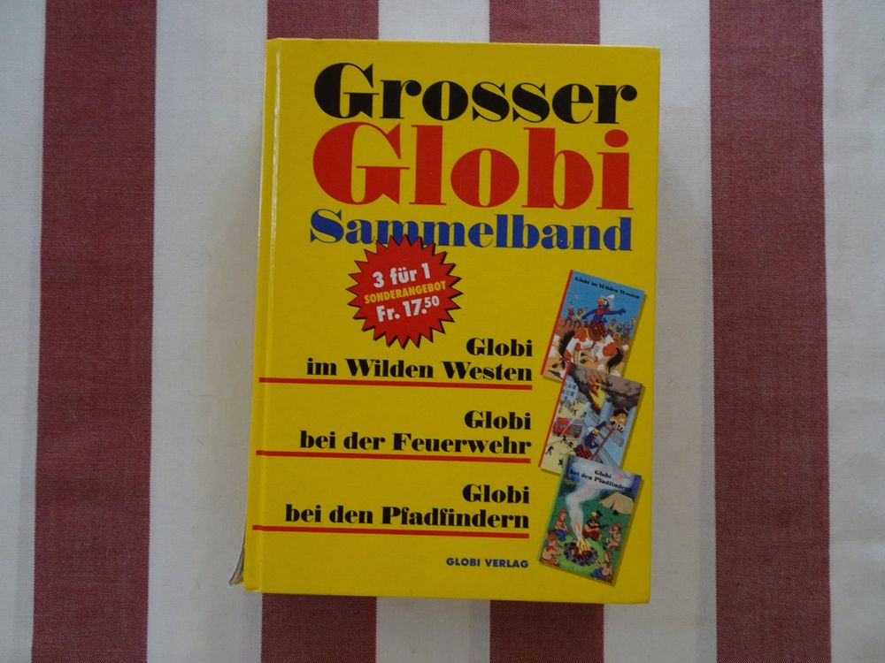 Grosser Globi Sammelband - 1. Auflage 1996 - unbemalt - G170 (Gebraucht ...