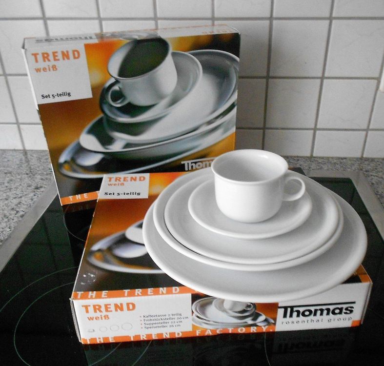 Spannende Thomas Trend Weiãÿ Komplett Set 72 Tlg Fã¼r 12 Pers Bilder