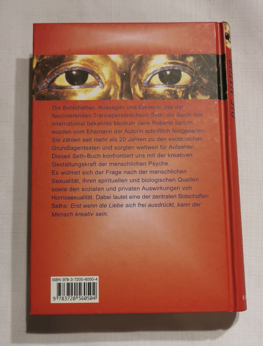 Die Natur der Psyche - Jane Roberts (Neu (gemäss Beschreibung)) in ...