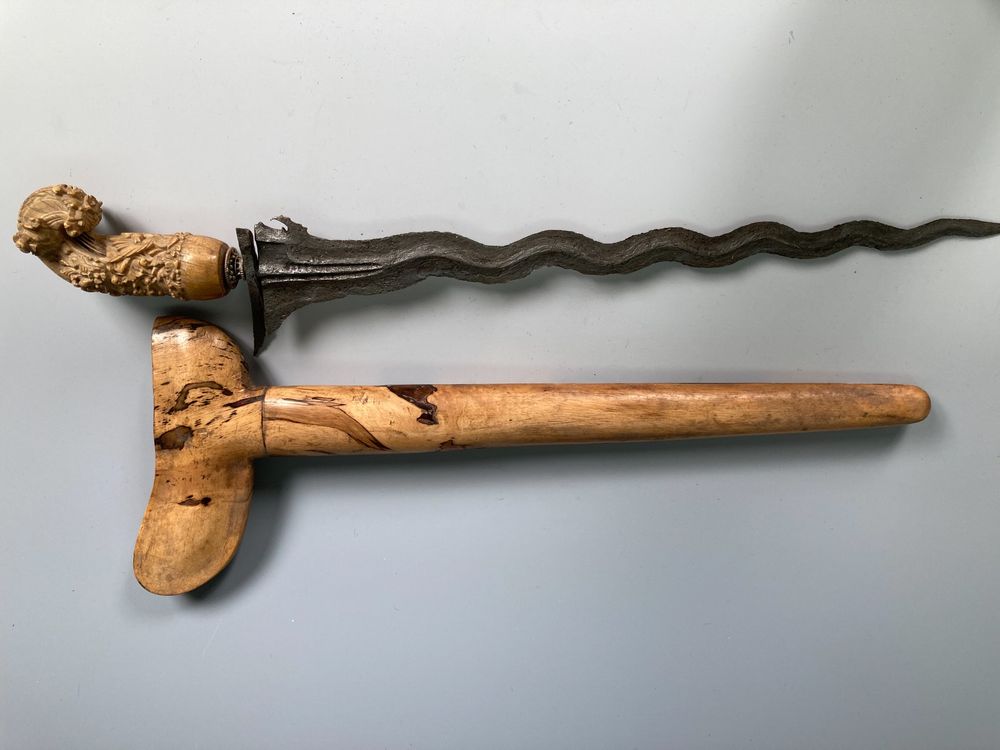 Antiker Kris Keris Dolch Indonesien 19. Jhd. (Gebraucht) in Zürich für ...