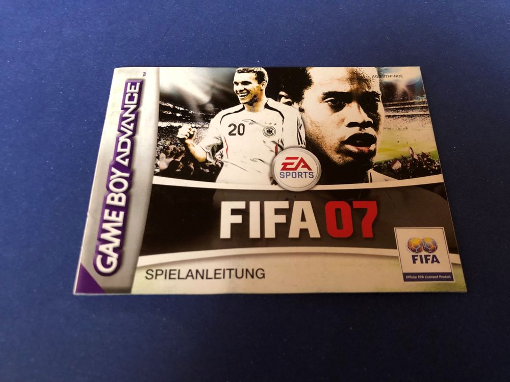 ANLEITUNG FÜR FIFA 07 GAME BOY ADVANCE (Gebraucht) in Hägendorf für CHF ...