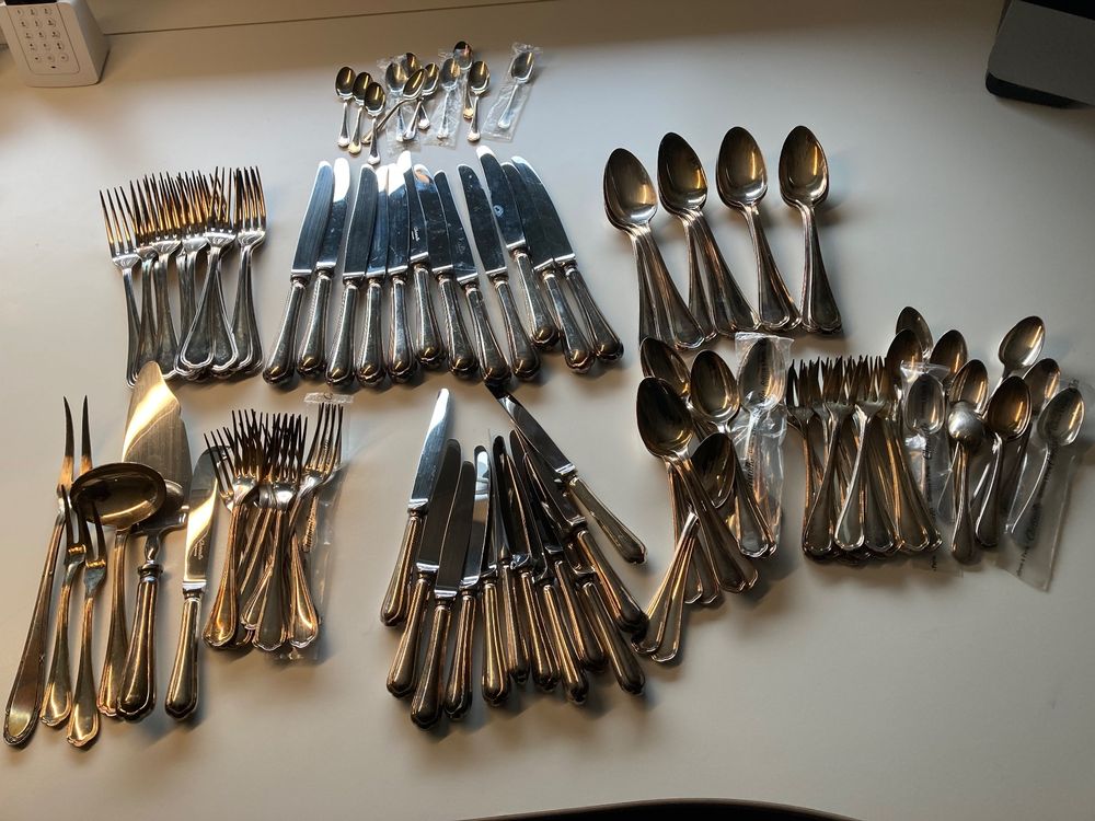 Silberbesteck Christofle 112 Teile | Kaufen auf Ricardo