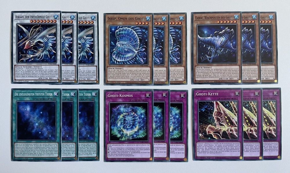 Yugioh Ghoti Deck Core / Bundle | DABL, POTE | Askaan, Ixeep | Kaufen ...