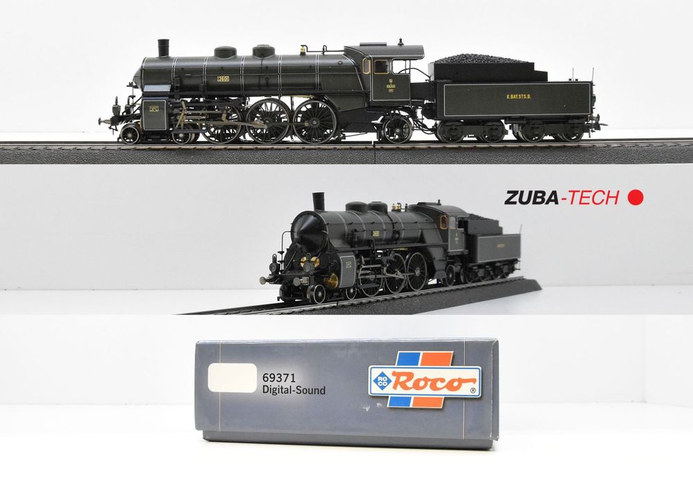 Roco 69371 Dampflok S 3/6 H0 WS Digital mit OVP (Gebraucht) in St ...