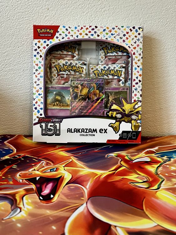 Pokemon Scarlet & Violet-151 Alakazam ex Collection Englisch (Neu und ...