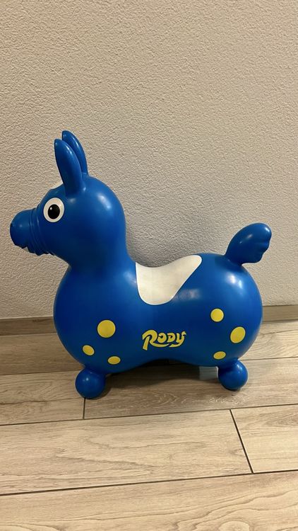 Rody Hüpfpferd blau - Hüpfen für Drinnen & Draussen (Gebraucht) in Bern ...