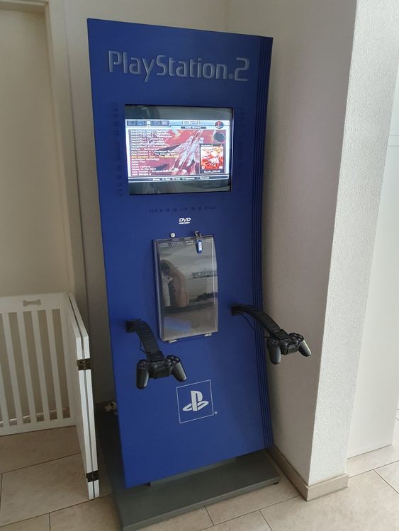 PS2 - Demo Kiosk/Cabinet/Stand mit OPL und Lightguns (Gebraucht) in für ...