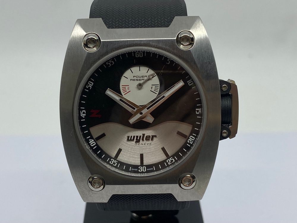 WYLER Gangreserve Titan 46x44mm HandaufzugFullset läuft/H438 (Gebraucht ...