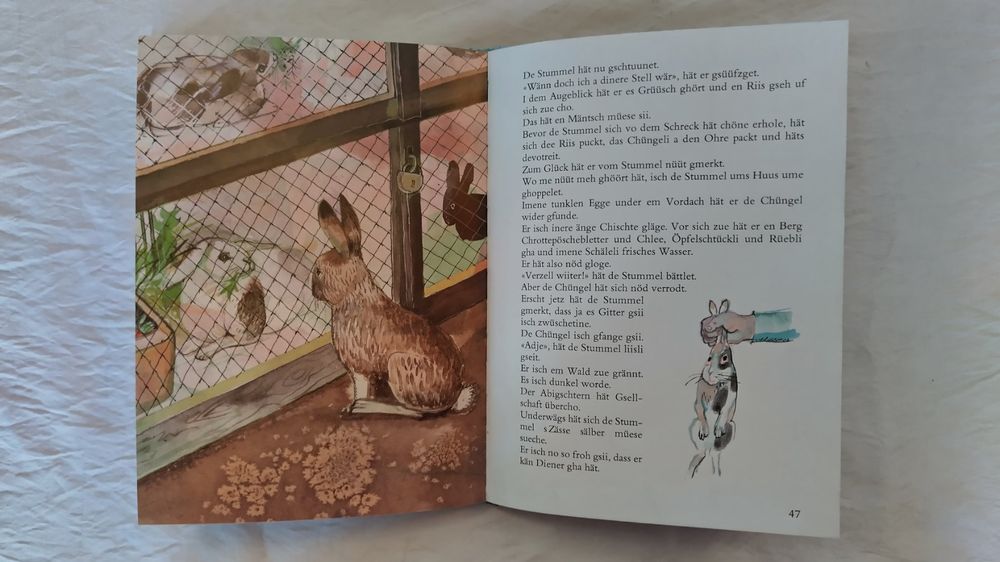 Hase Stummel Buch /Schweizerdeutsch Guetnachtgschichte (Gebraucht) in ...