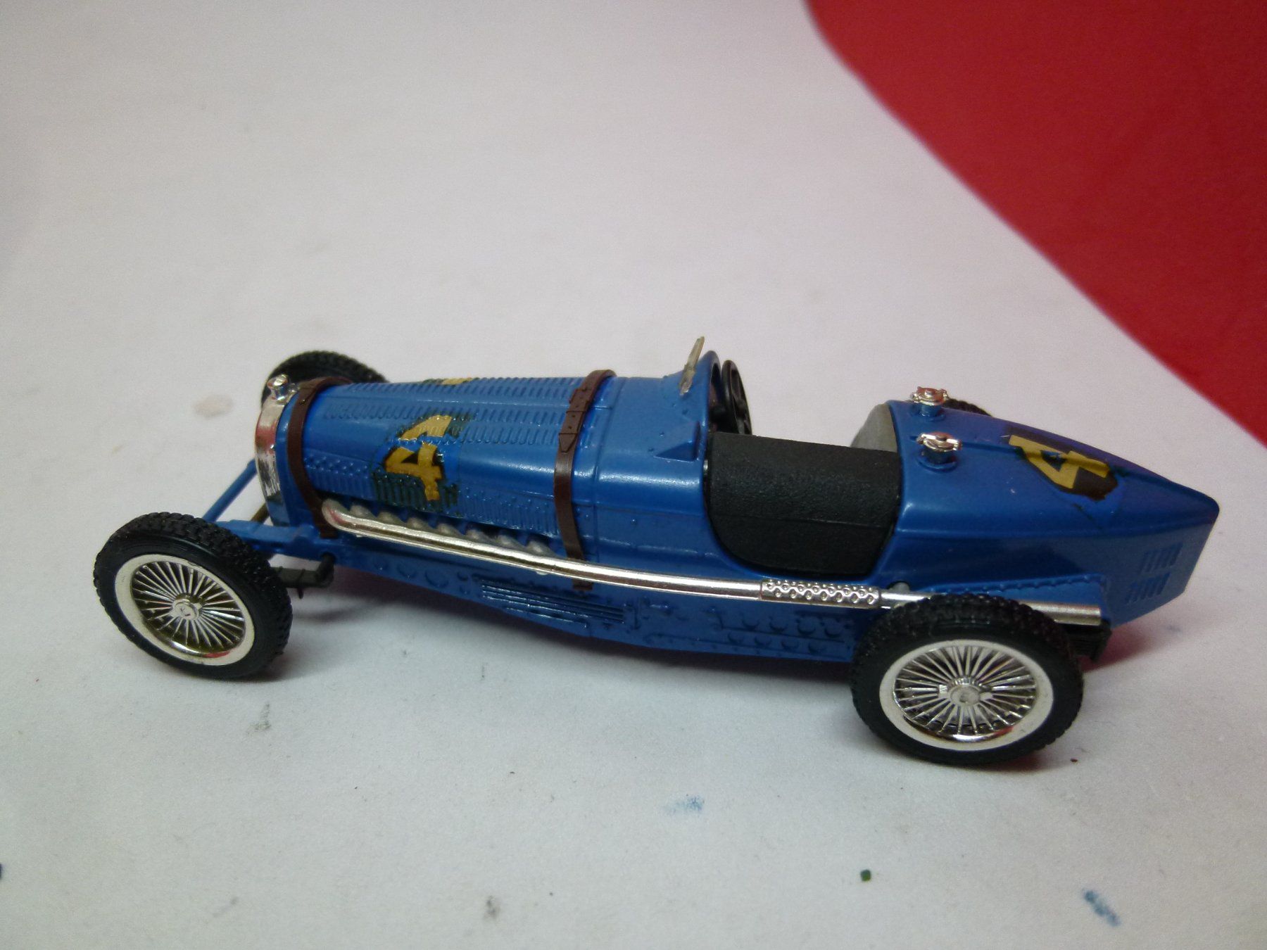 F1 Bugatti Type 59 - 1933 blau 4 - altes Modell von Brumm (Gebraucht ...