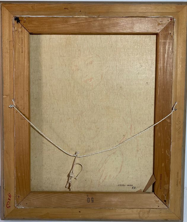 Akt Dame Gemälde unleserlich signiert | Kaufen auf Ricardo