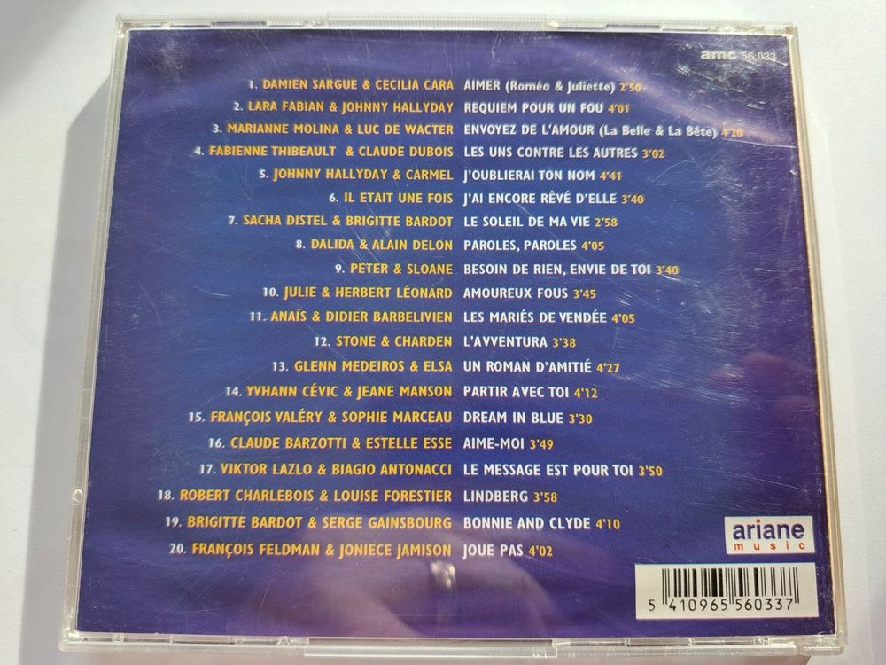 Cd Duos - Les plus grands succès (D'occasion) à Pully pour CHF 5 – avec ...