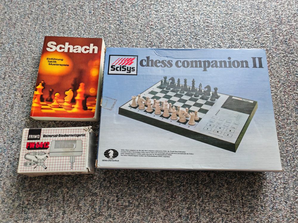 Scisys chess champion II Computer Schach (Gebraucht) in Thun für CHF 20 ...