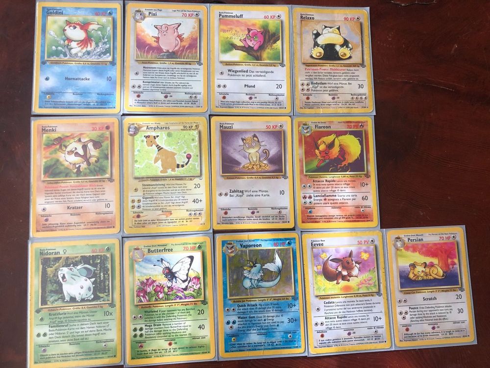 Jungle Set Pokemon Cards | Kaufen auf Ricardo