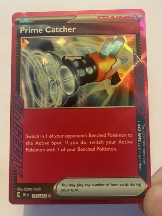 Carte Pokémon PRIME CATCHER 157/162 TEF (Neu (gemäss Beschreibung)) in ...
