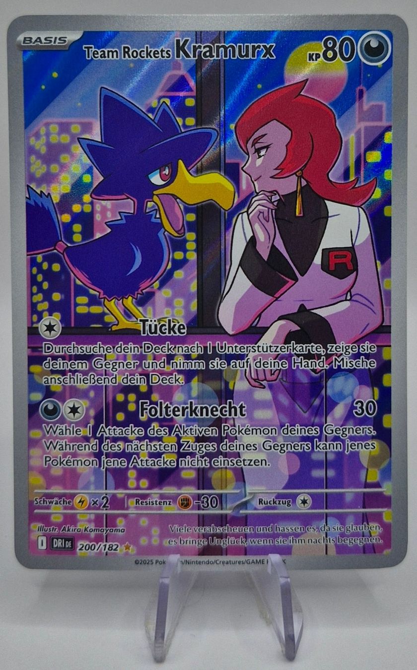 Team Rockets Kramurx / Murkrow / Ewige Rivalen / DRI 200 (Neu (gemäss ...