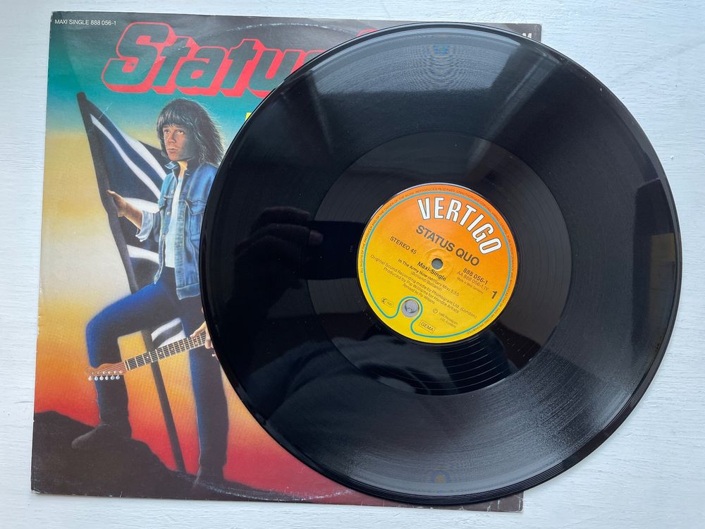Status Quo - In The Army Now - 12" Maxi, 1986 (Gebraucht) in Zürich für ...