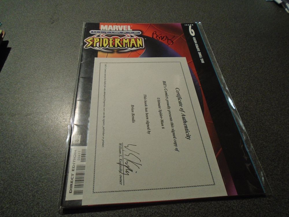Ultimate Spider-Man, Marvel, ISSUE 6, Certificate of (Gebraucht) in ...