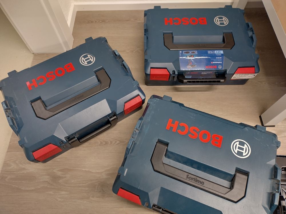 3x Sortimo L-BOXX 136er neue Generation Bosch mit Einlagen (Gebraucht ...