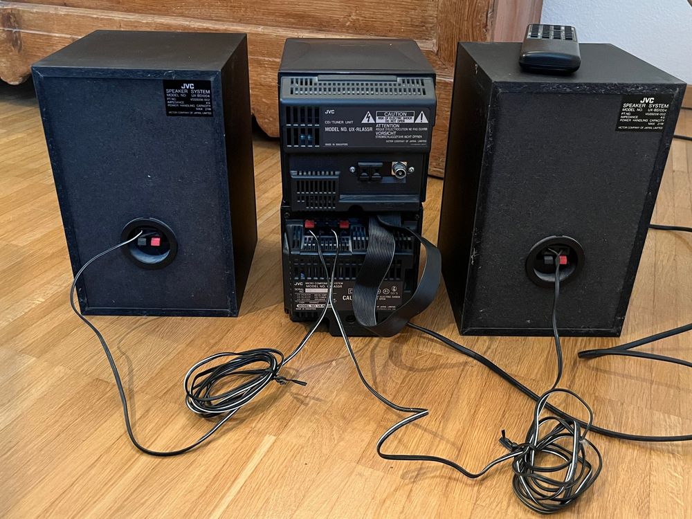 JCV Musikanlage Micro Component System UX-A55R | Kaufen auf Ricardo