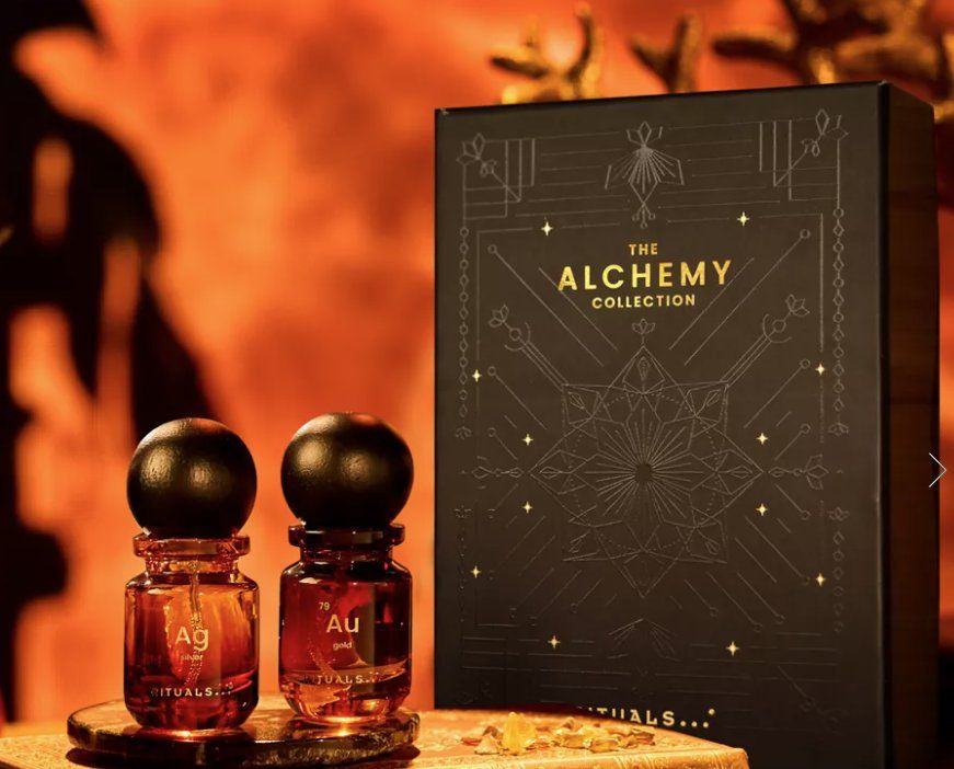 Rituals Alchemy Collection Parfum Set 79 AU Gold 47 AG Silbe (Neu und ...