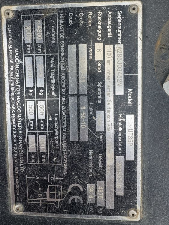 Sapler Utilev UT 35 P (Gebraucht) in Niederbipp für CHF 14600 – nur ...