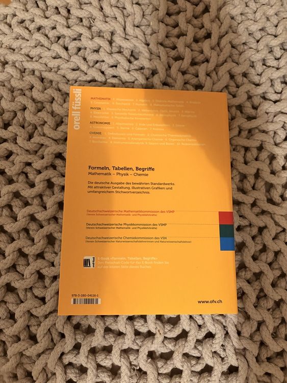 Formelsammlung: Maths, Physics & Chemistry Textbook. Good! (Neu (gemäss ...