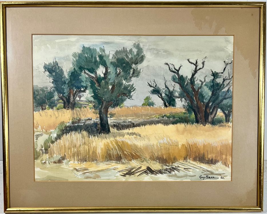 Guy Baer (1897-1985) Grosse Landschaft Gemälde (Gebraucht) in Root für ...