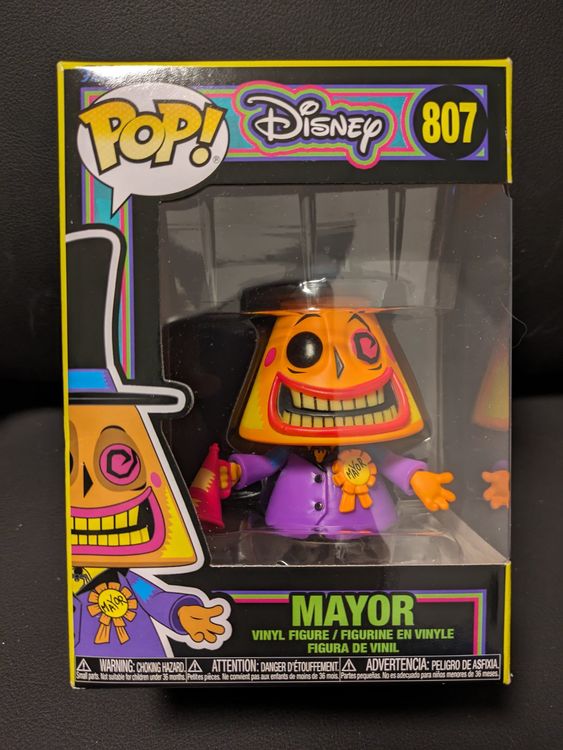 Funko Pop! Disney - Mayor #807 Black Light | Kaufen auf Ricardo