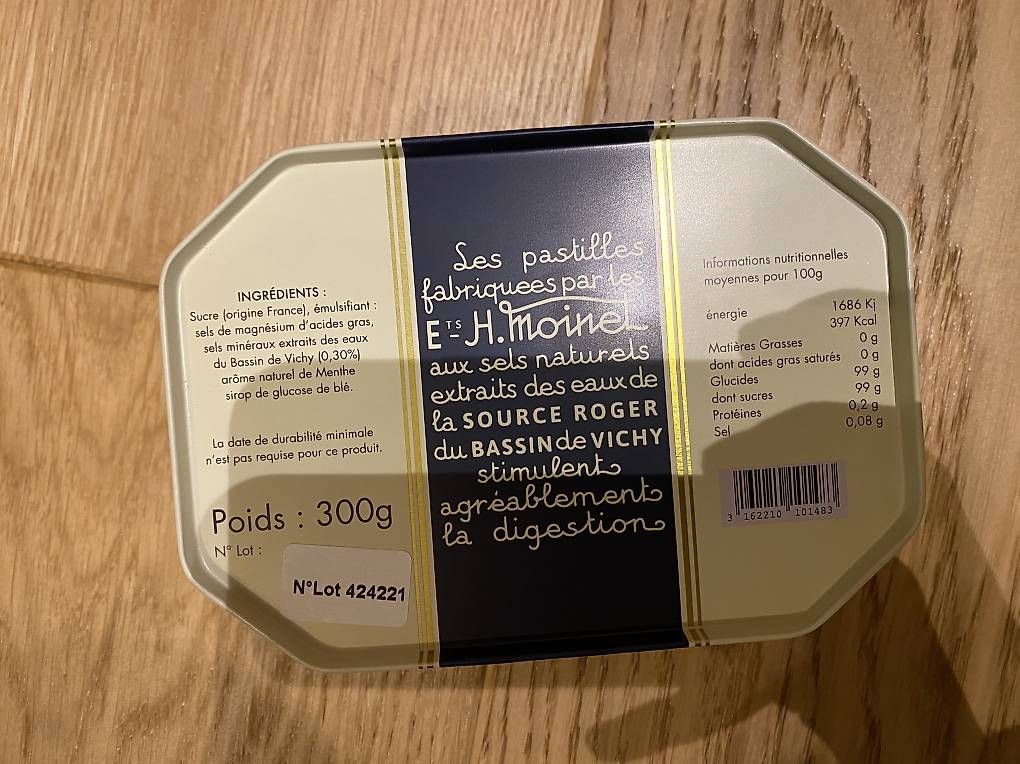 Pastilles aux sels naturels Bassin de Vichy (Neuf avec emballage d ...