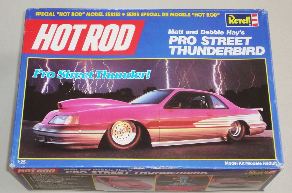 REVELL MATT AND DEBBIE HAY'S PRO STREET THUNDERBIRD 1:25 (Gebraucht) in ...