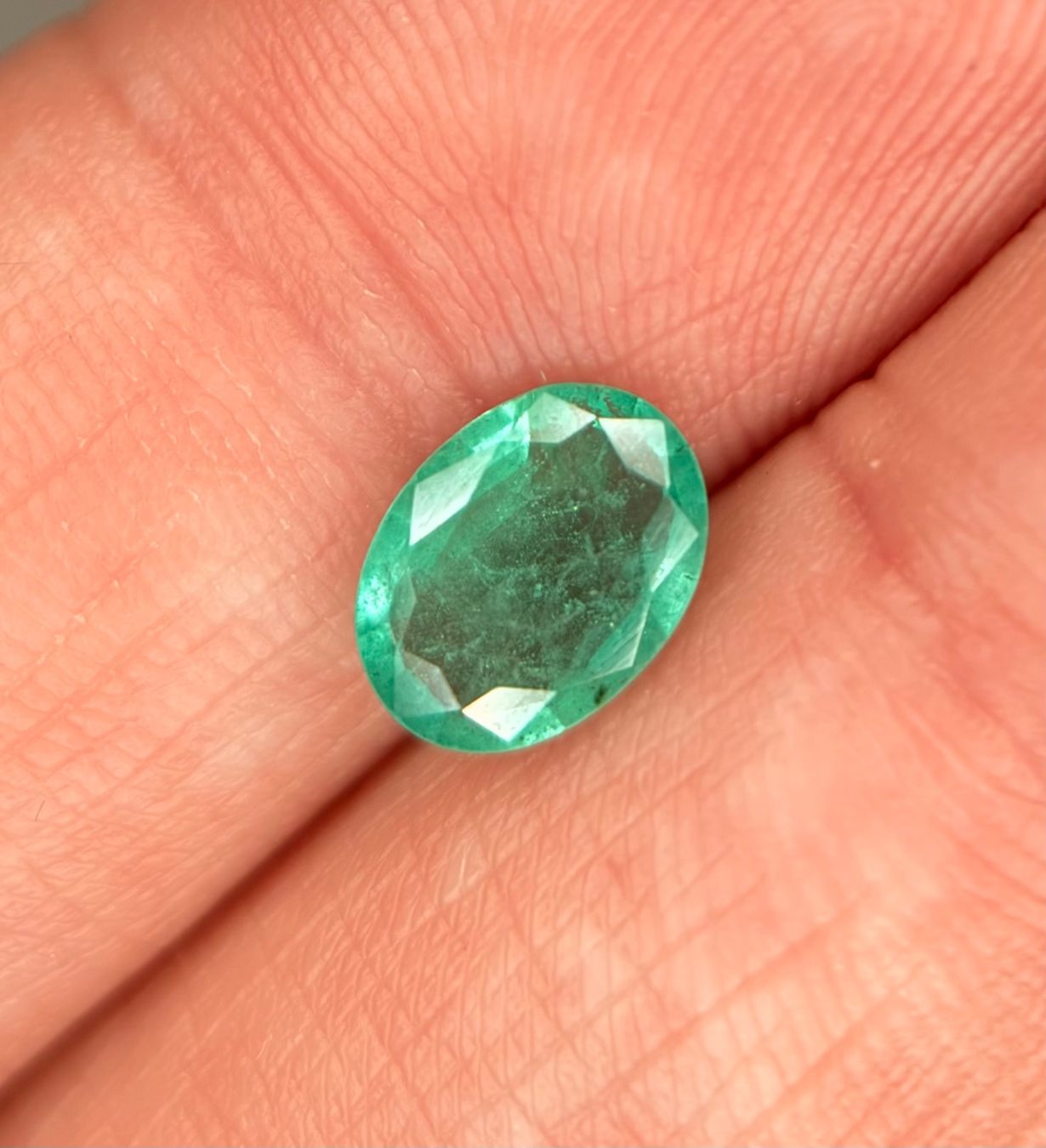 Ab 1 Fr. - 1.14 ct natürl. Smaragd Edelstein mit Zertifikat (Neu ...