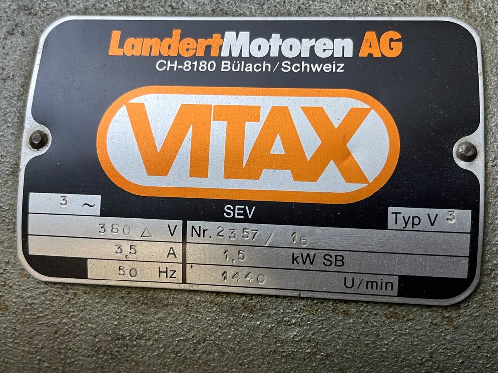 Vitax V3 Doppelschleifer | Schleifbock (Gebraucht) in für CHF 395 – nur ...