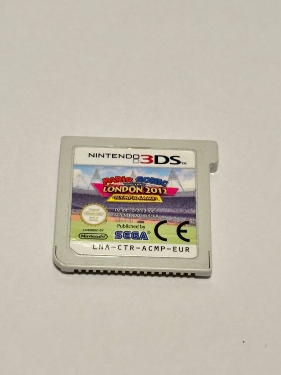 Nintendo 3ds Mario und Sonic Olympische Spiele 2012 (Gebraucht) in ...