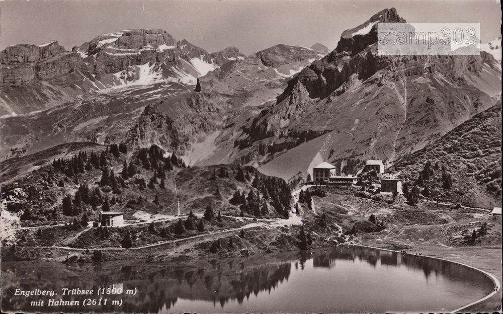 AK 1946 Engelberg. Trübsee mit Hahnen | Kaufen auf Ricardo