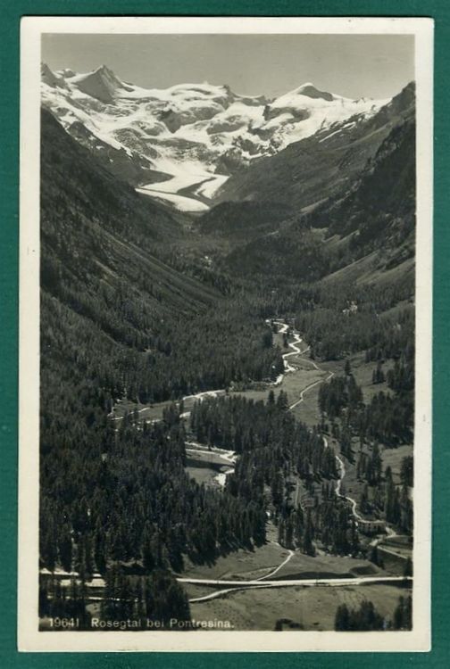 Rosegtal bei Pontresina, 1934 (Gebraucht) in Sargans für CHF 1 – mit Lieferung auf Ricardo kaufen