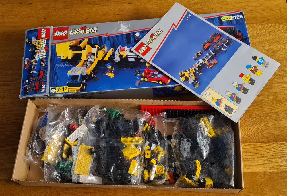 Lego 2126 Train Cars, Güterwagen Set (Neu (gemäss Beschreibung)) in ...