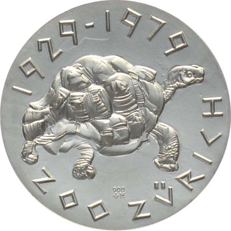 Erni Medaille 1979 -------------------- Zoo Zürich in Silber | Kaufen auf Ricardo