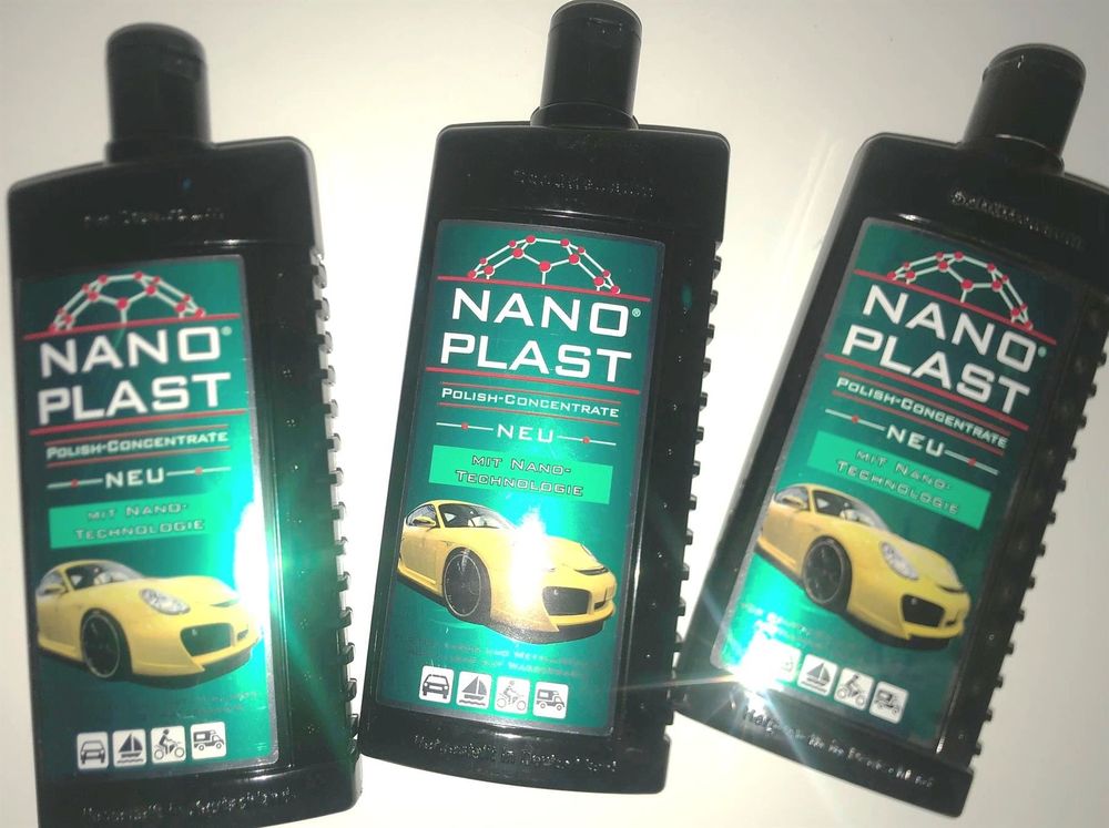 Autopolitur usw. 3x Nano-Plast à 500ml (Neu und originalverpackt) in St ...