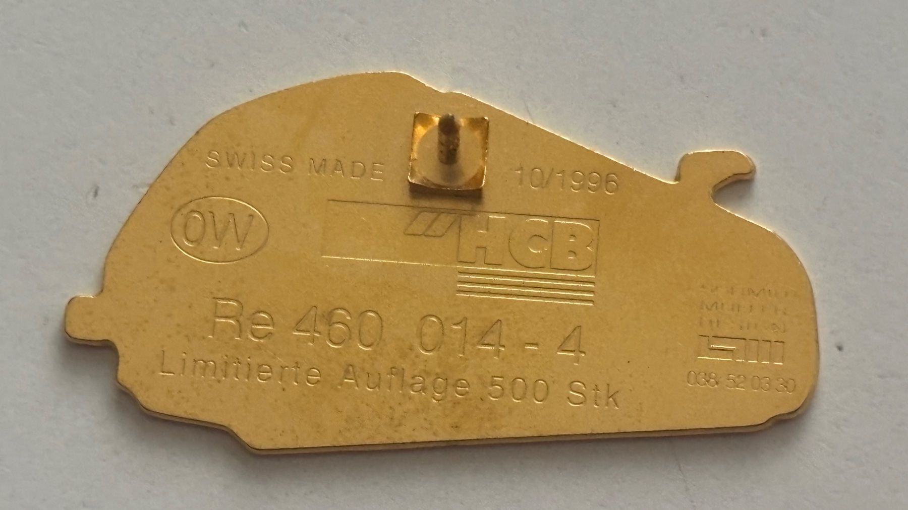 Pin's Schmid & Muller Design - SBB CFF FFS - Re 460 "HCB (D'occasion) à ...