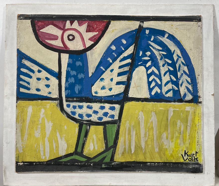 Kurt Volk (1919-1993) grosses Gemälde | Kaufen auf Ricardo