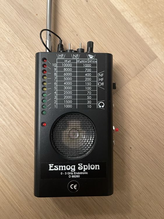 Elektrosmog Detektor "E-Smog Spion" mit Anleitung (Gebraucht) in Zürich für CHF 23 – mit ...