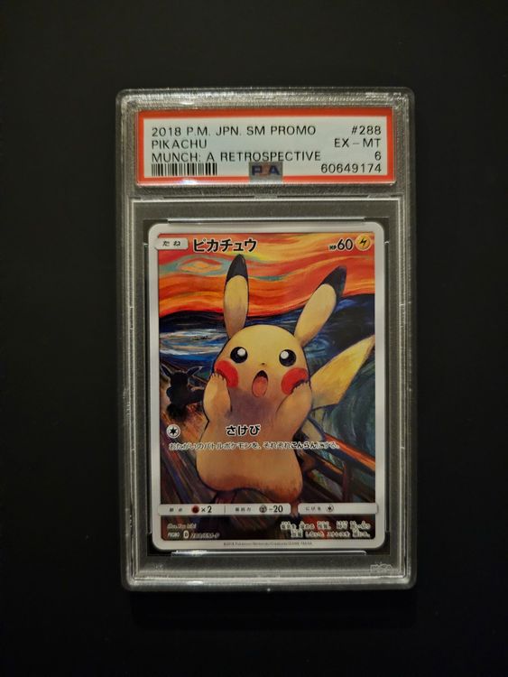 Pikachu Munch Promo 288/SM-P PSA 6 (Neu (gemäss Beschreibung)) in ...