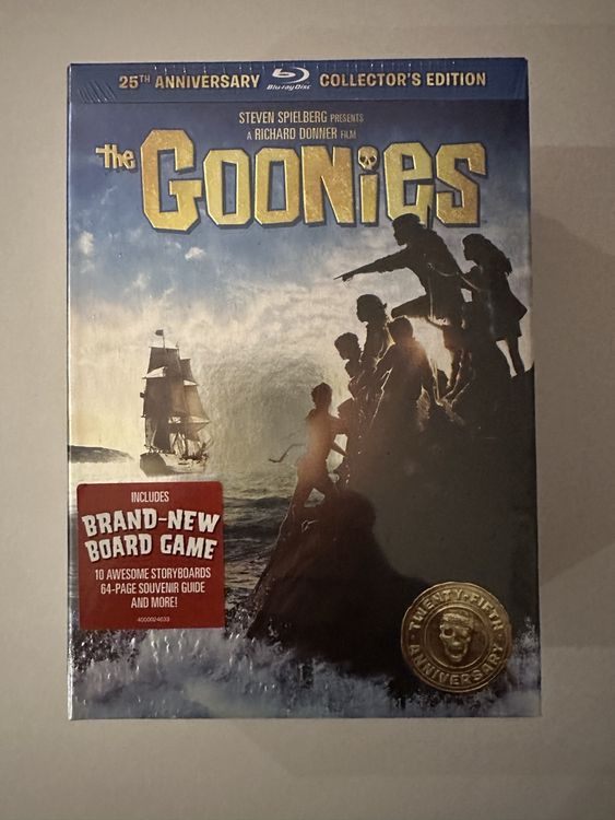 The Goonies 25th Anniversary Edition Blu-ray USA Brettspiel (Neu und ...