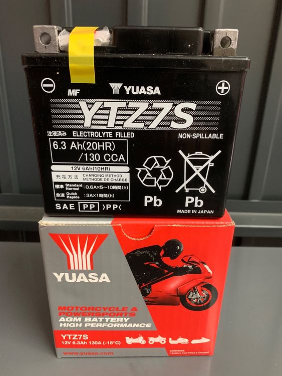 Yuasa YTZ7S* GEL*HUSQVARNA/SYM/KAWASAKI/BMW/RIEJU* (Neu und originalverpackt) in Kreuzlingen für ...